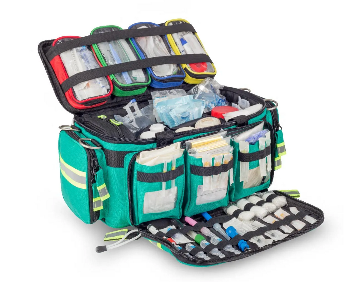EXTREMES Emergency Basic Life Support Bag Green Medical Bag – SUPER B PLUS GROUP LTD®