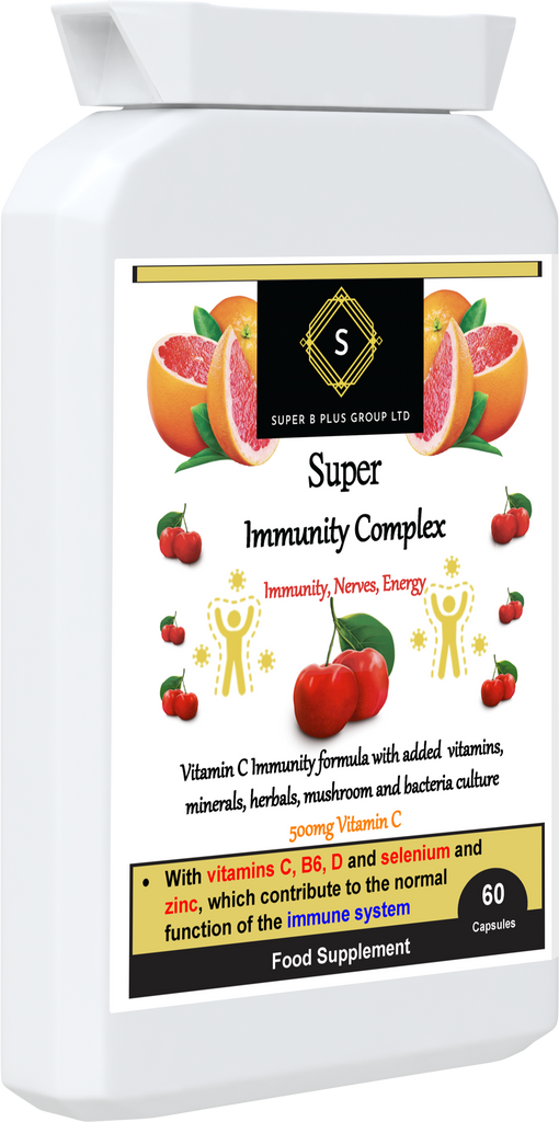 Super Immunity Complex Booster Energy Antioxidant Vegan Supplement ...