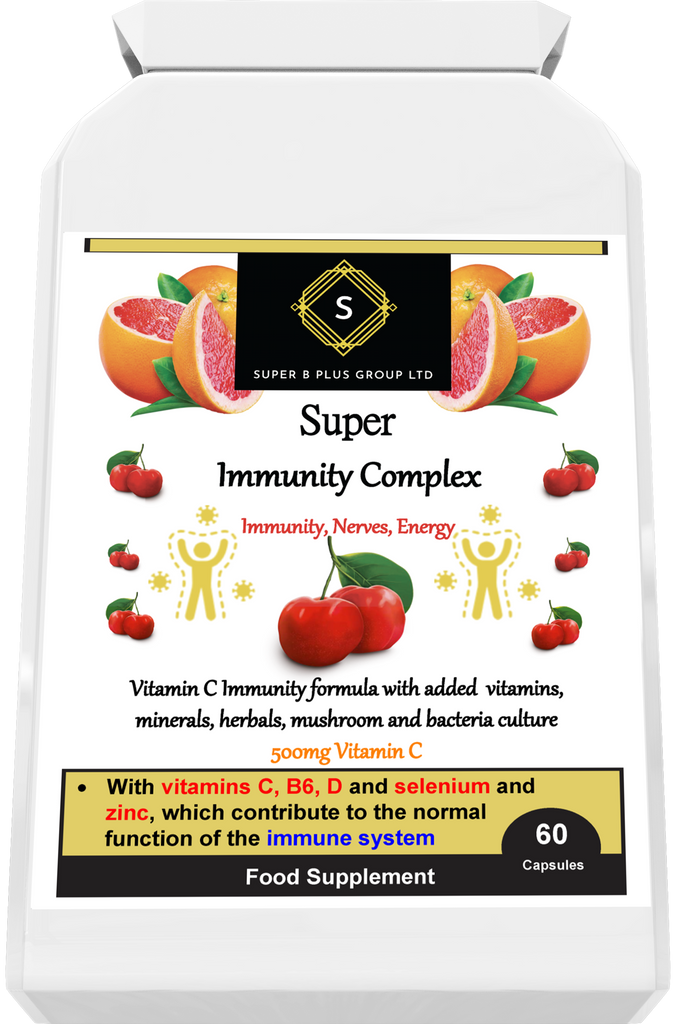 Super Immunity Complex Booster Energy Antioxidant Vegan Supplement ...