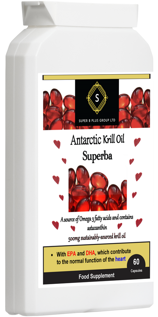 Superba Antarctic Krill Oil | Omega-3 Fatty Acids Supplement – SUPER B ...
