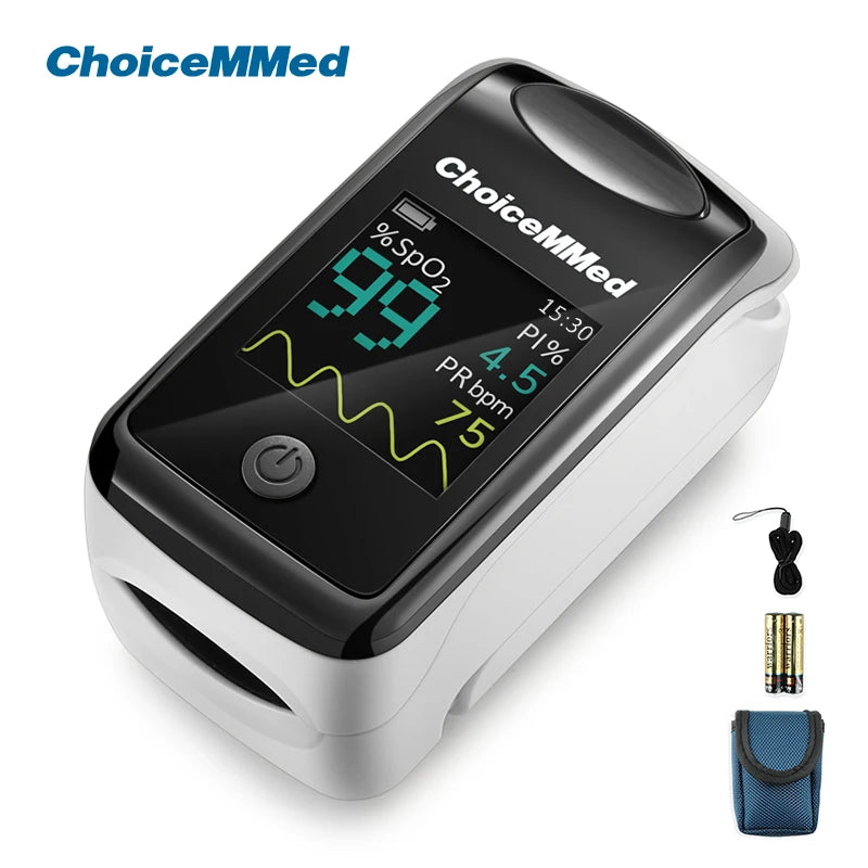 CHOICEMMED MD300CI216 OLED Medical Finger Pulse Oximeter With PI For M ...