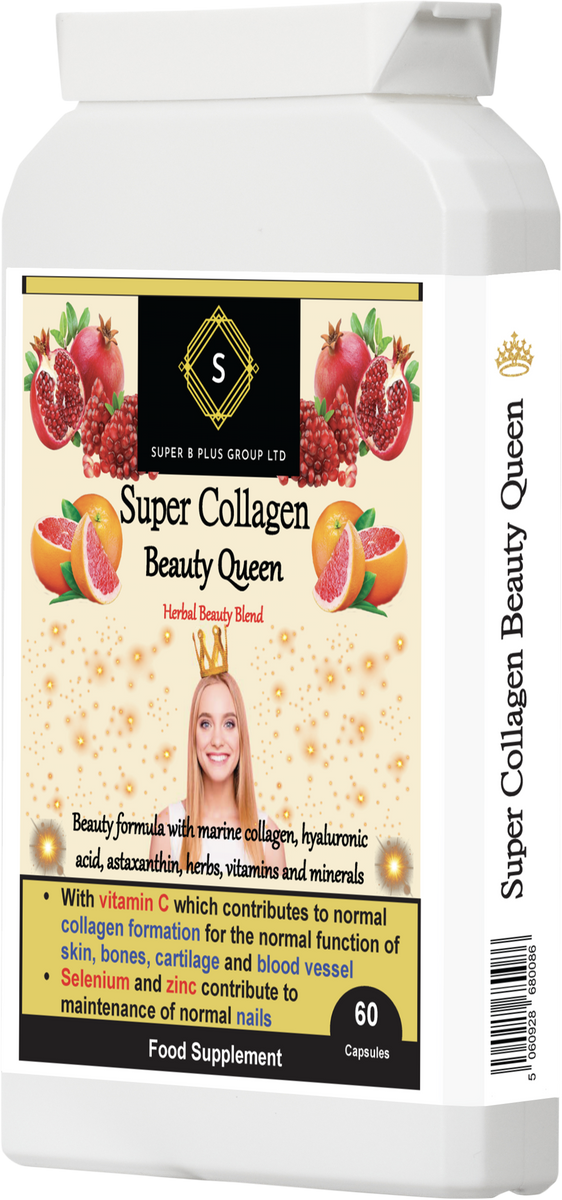 Super Collagen Beauty Queen: Anti-Aging Support for Skin, Hair & Nails ...