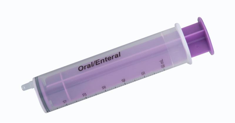 Exactamed Oral Enteral Dispensers Syringe Homecare 60 ml Female Luer L ...