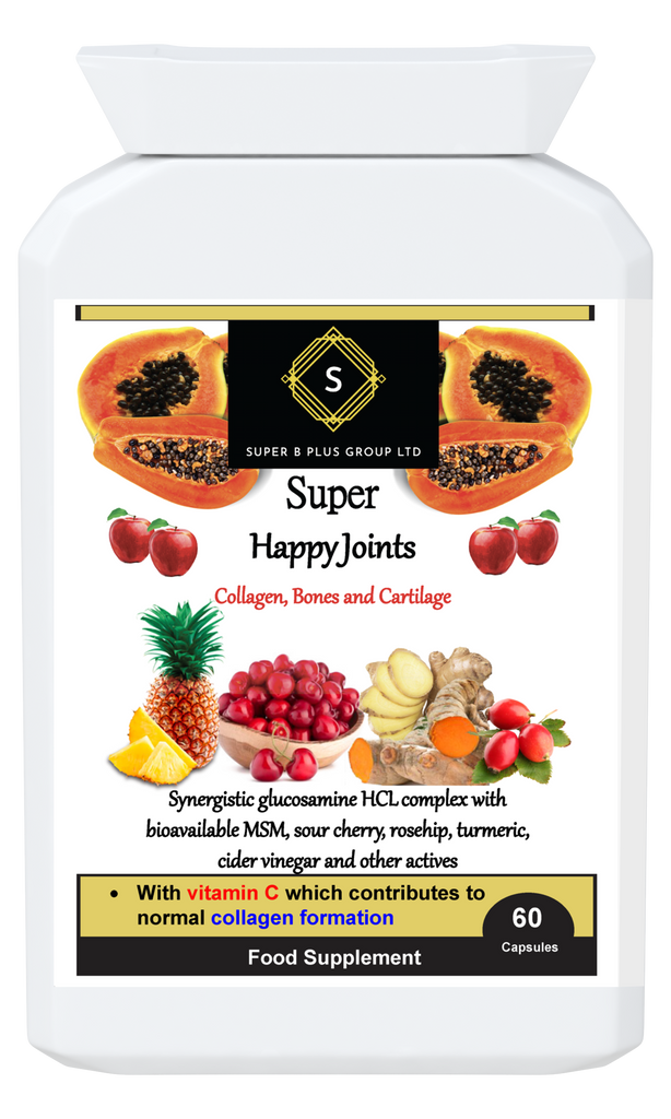 Super Happy Joints Formula Collagen Bone Support Food Supplement ...
