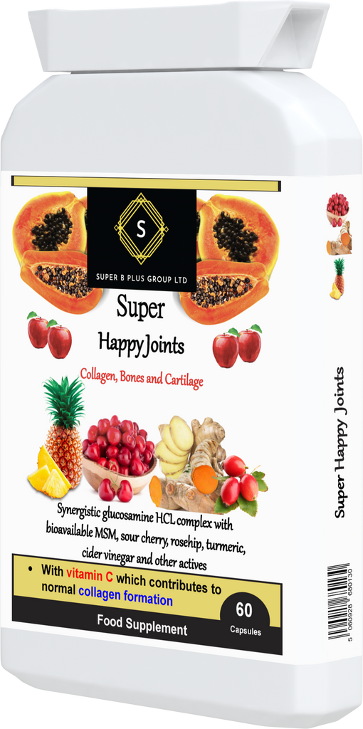 Super Happy Joints Formula Collagen Bone Support Food Supplement ...