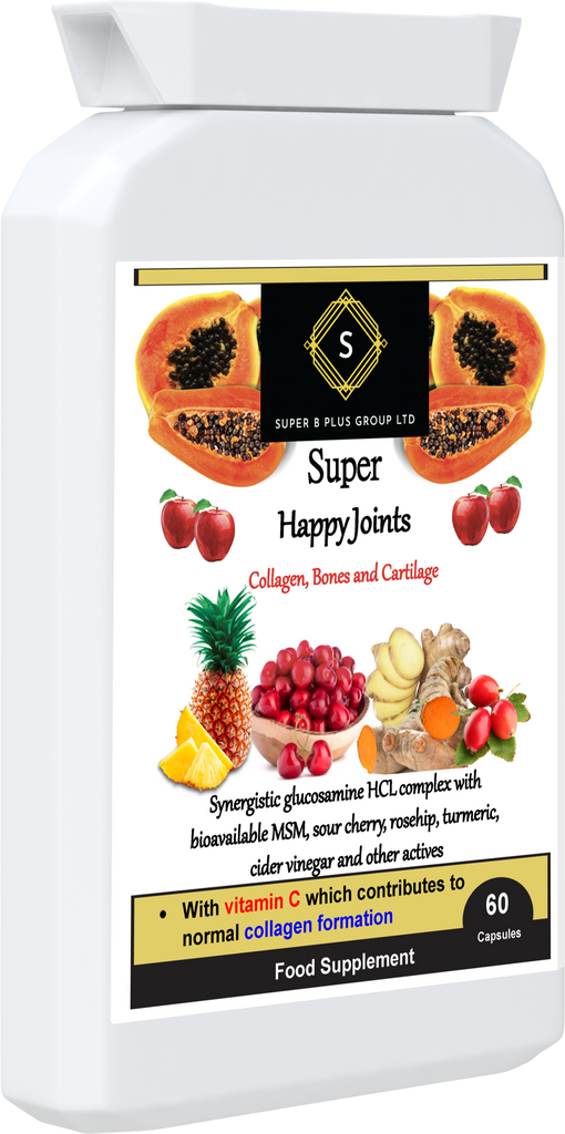 Super Happy Joints Formula Collagen Bone Support Food Supplement ...