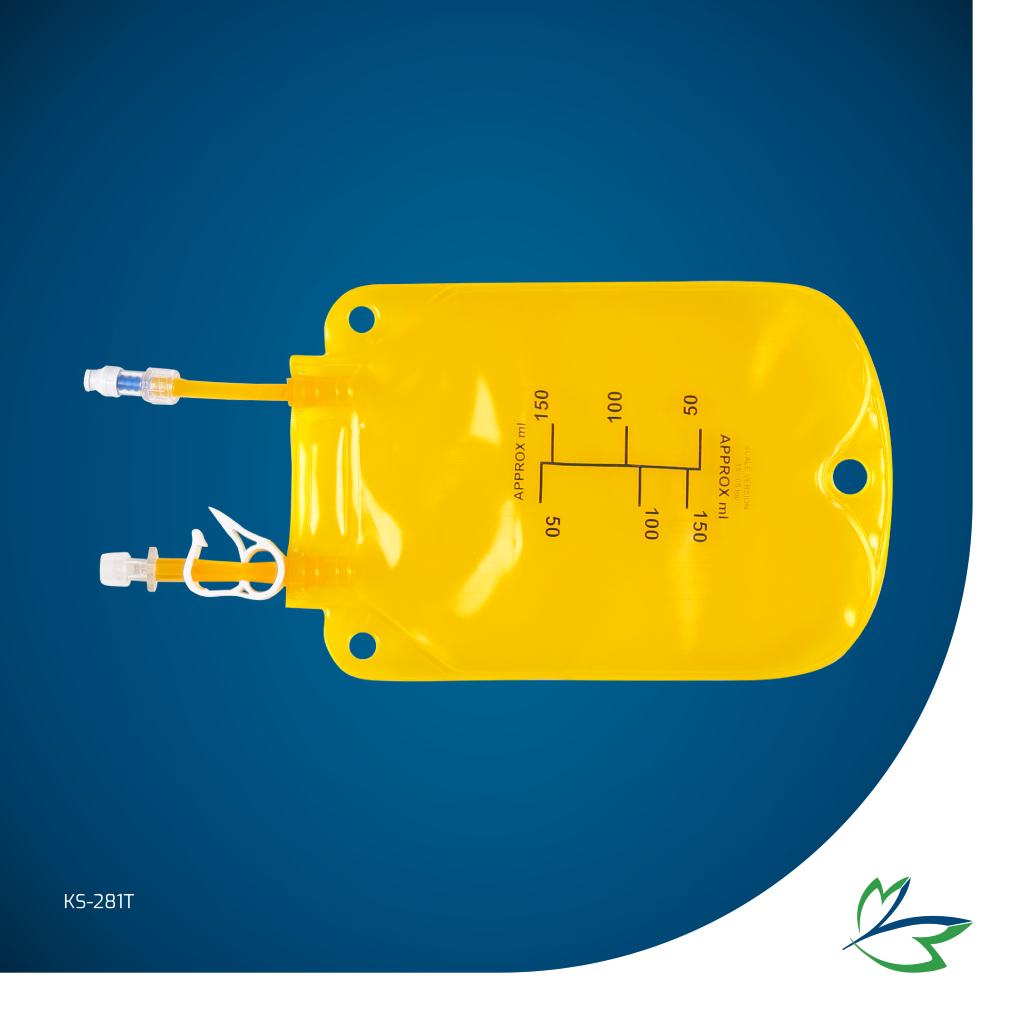 IV CHEMOTHERAPY EVA INFUSION BAG, LIGHT-PROTECTED, DEHP-FREE 2-PORTS ...