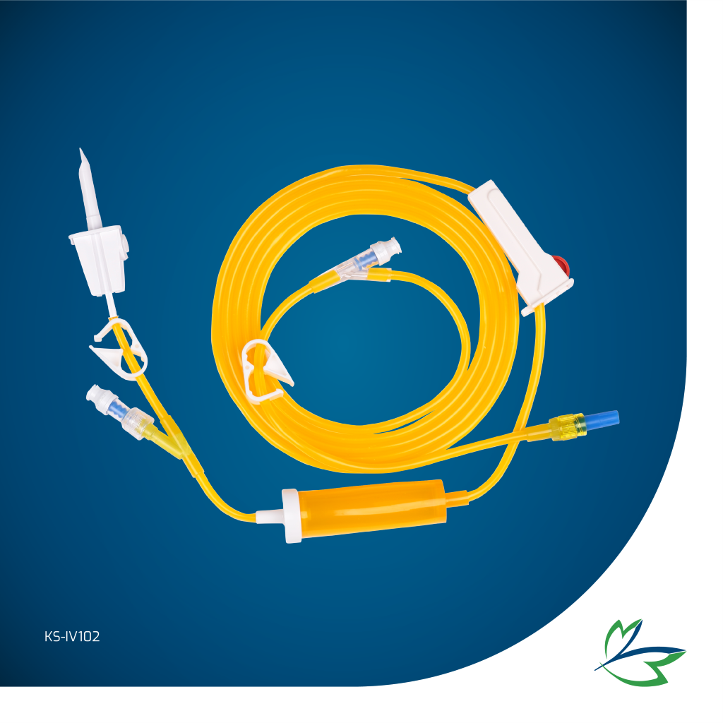 IV CHEMOTHERAPY INFUSION SET, 1-WAY NEEDLE-FREE CONNECTOR, NEEDLE-FREE ...