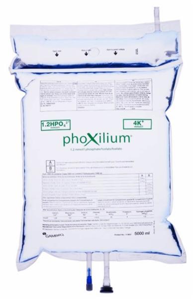 Phoxilium / 5L / Bicarbonate-buffered Solution for Haemodialysis and H – SUPER B PLUS GROUP LTD®