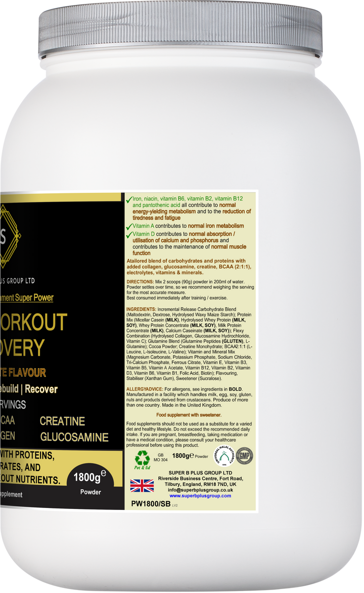 Post Workout Recovery Powder | Energy | Energy Replenishment Super ...
