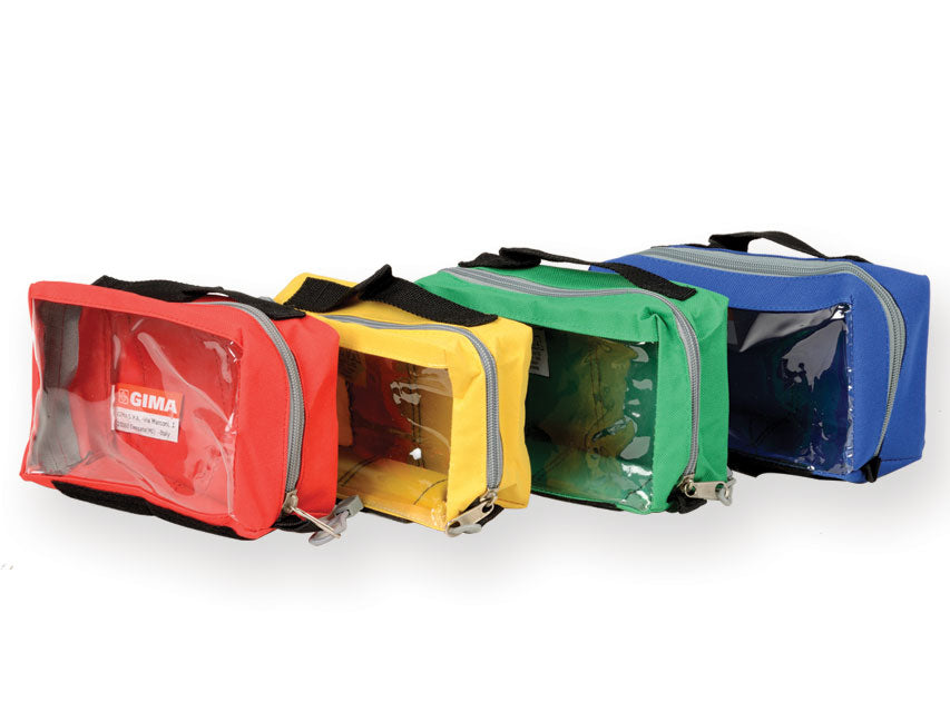 Pouches for Emergency Bags with Window and Handle 20x11x8cm Set of 4 ...