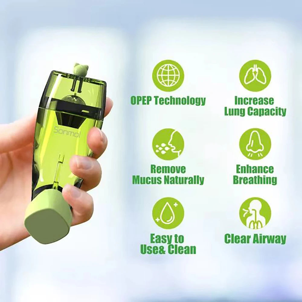Mucus Removal Device Lung Expander Breathing Exercise Respiratory Musc ...