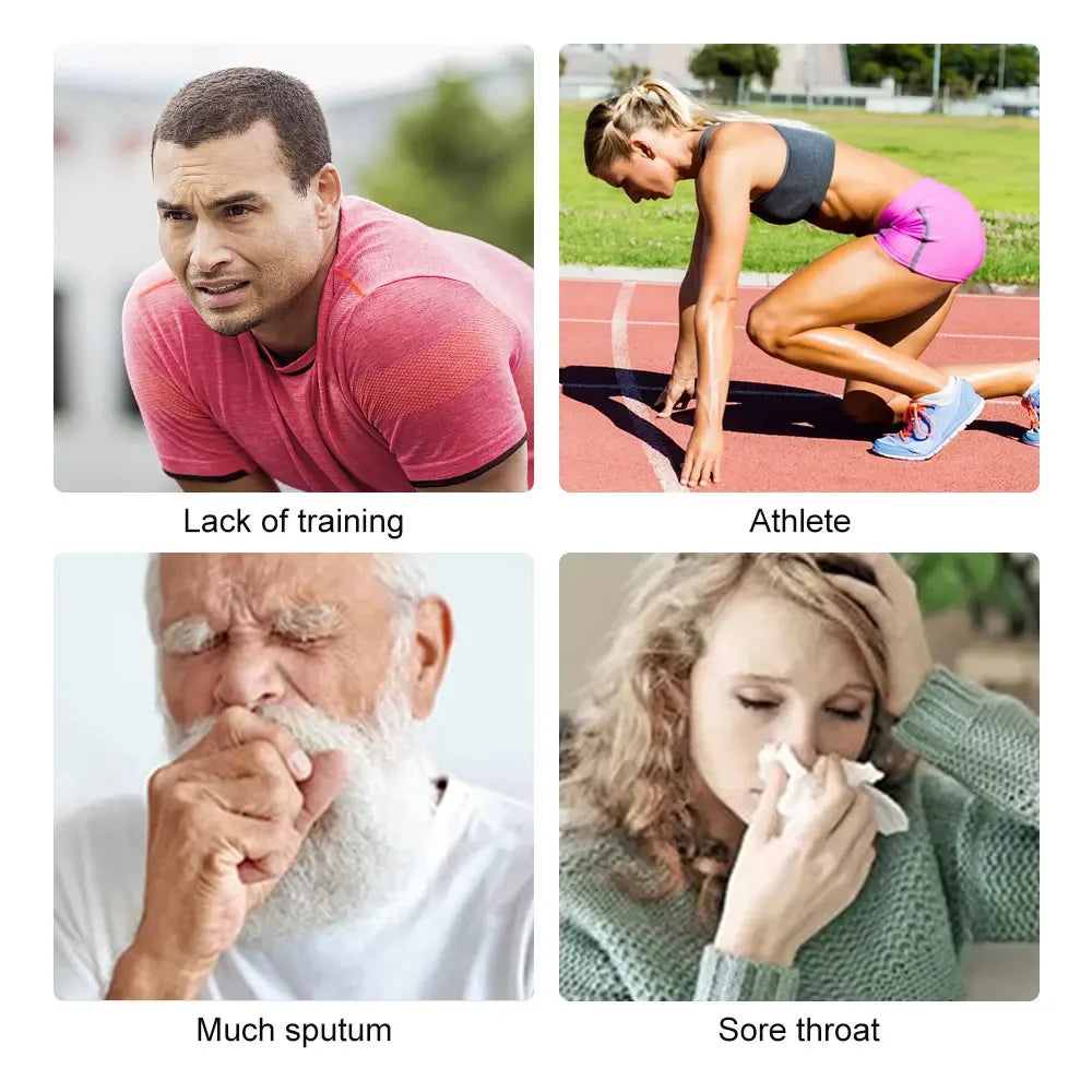 Portable Expectorator Breathing Trainer Exercise Lung Capacity Exercis ...