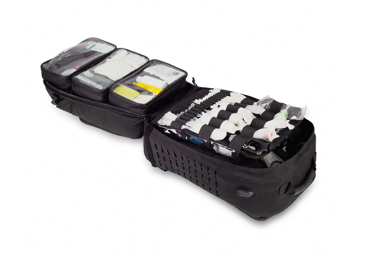 PARAMEDS XL Big-sized Rescue Tactical Backpack Black Medical Emergency ...