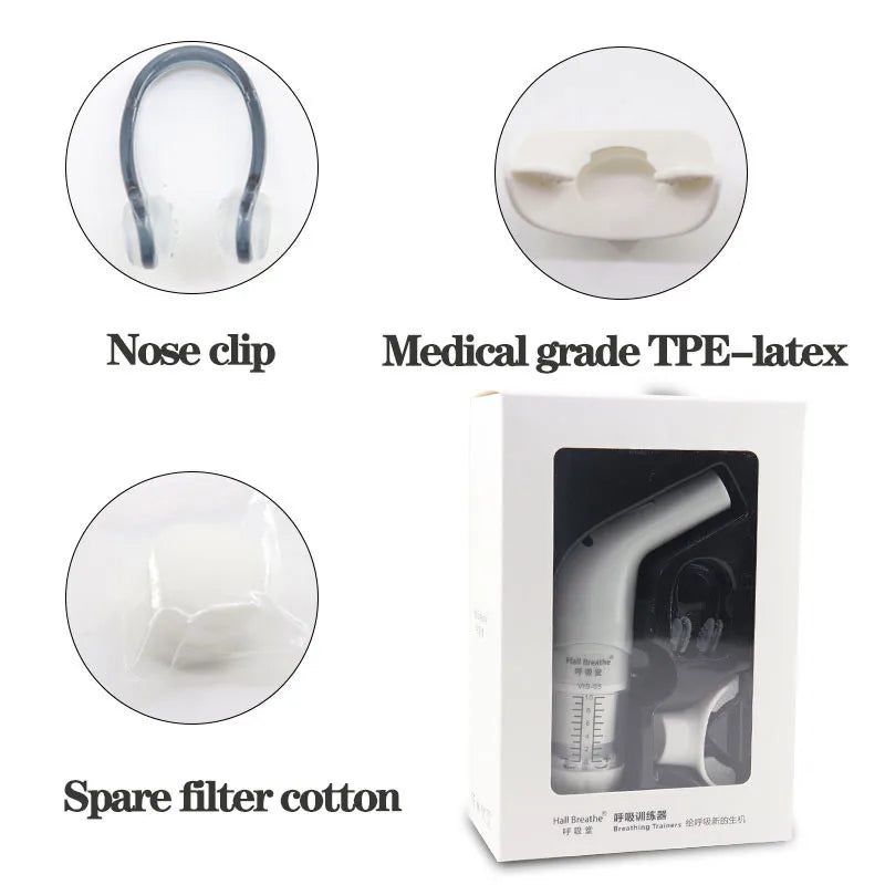 Breathing Trainer VIS-05 Lung Portable Lung Function Exerciser Inspira ...