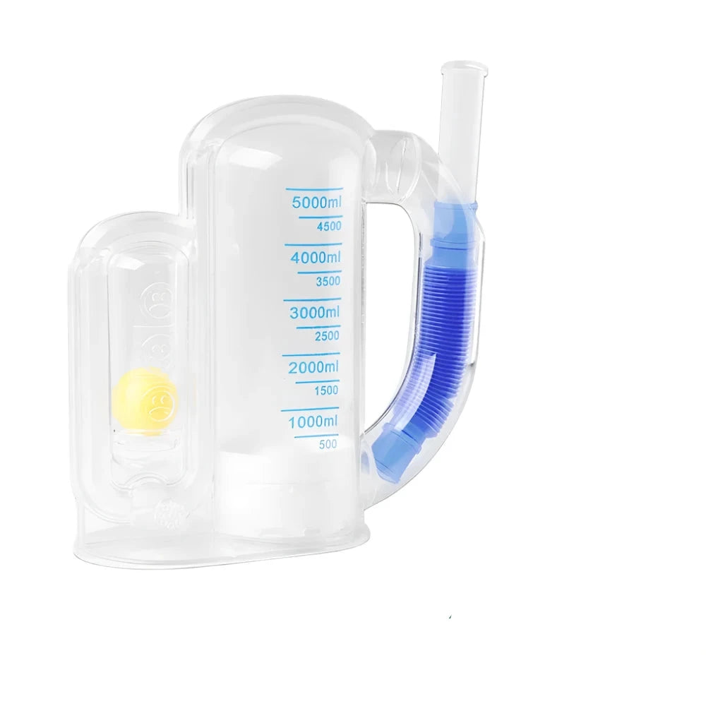 Volumetric Exerciser Lung Breathing Exerciser 3000/5000ml Spirometer R ...