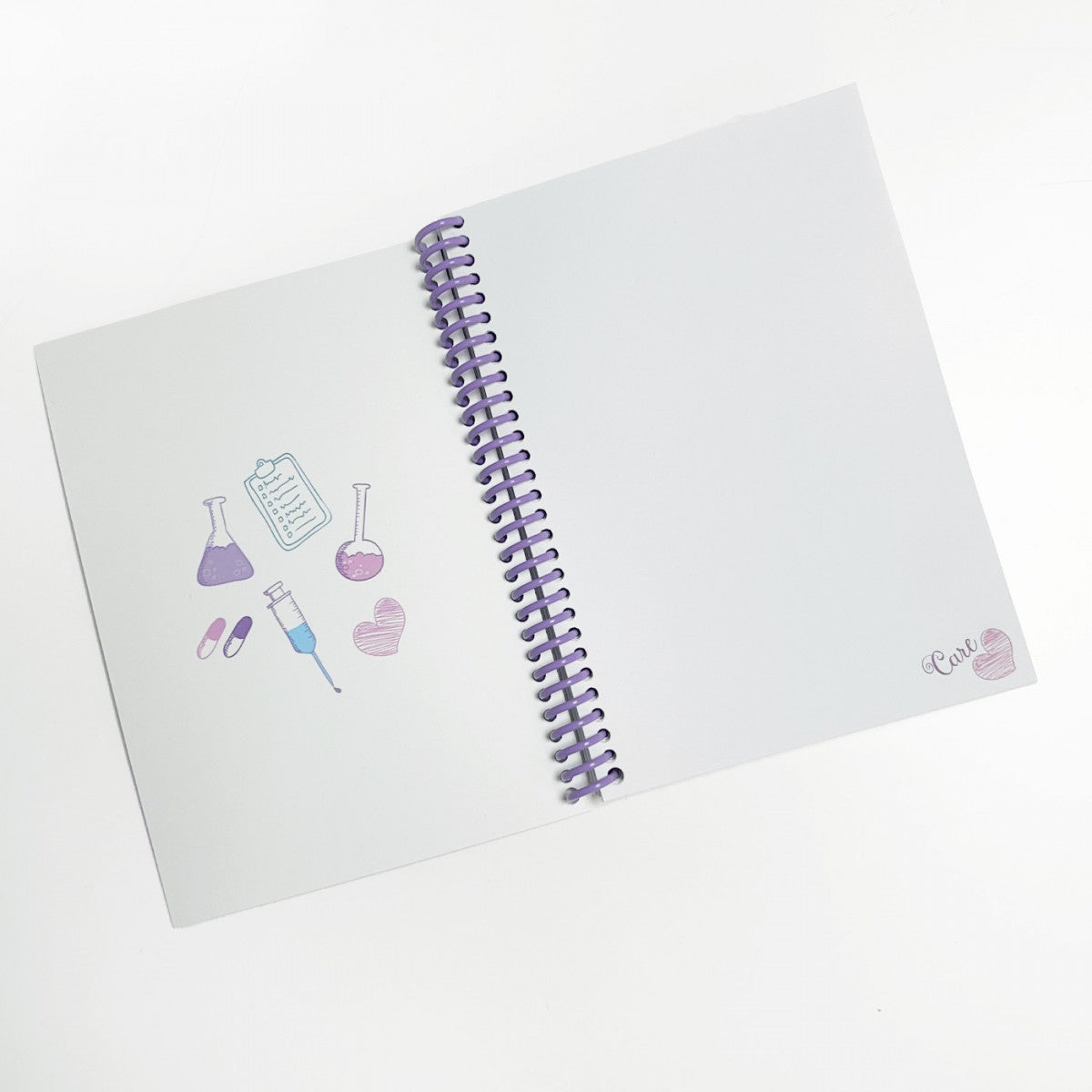 Notebook A6 White Purple – SUPER B PLUS GROUP LTD®