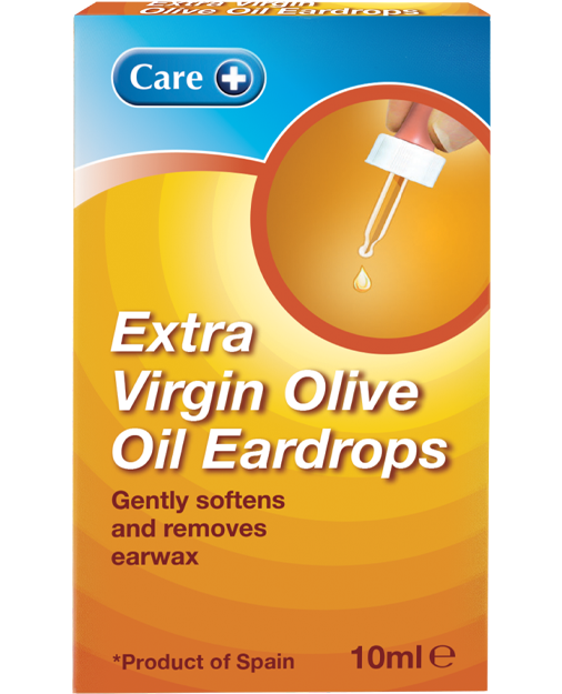 Care Extra Virgin Olive Oil Ear Drops 10ml - Ear Wax Removal Drops ...