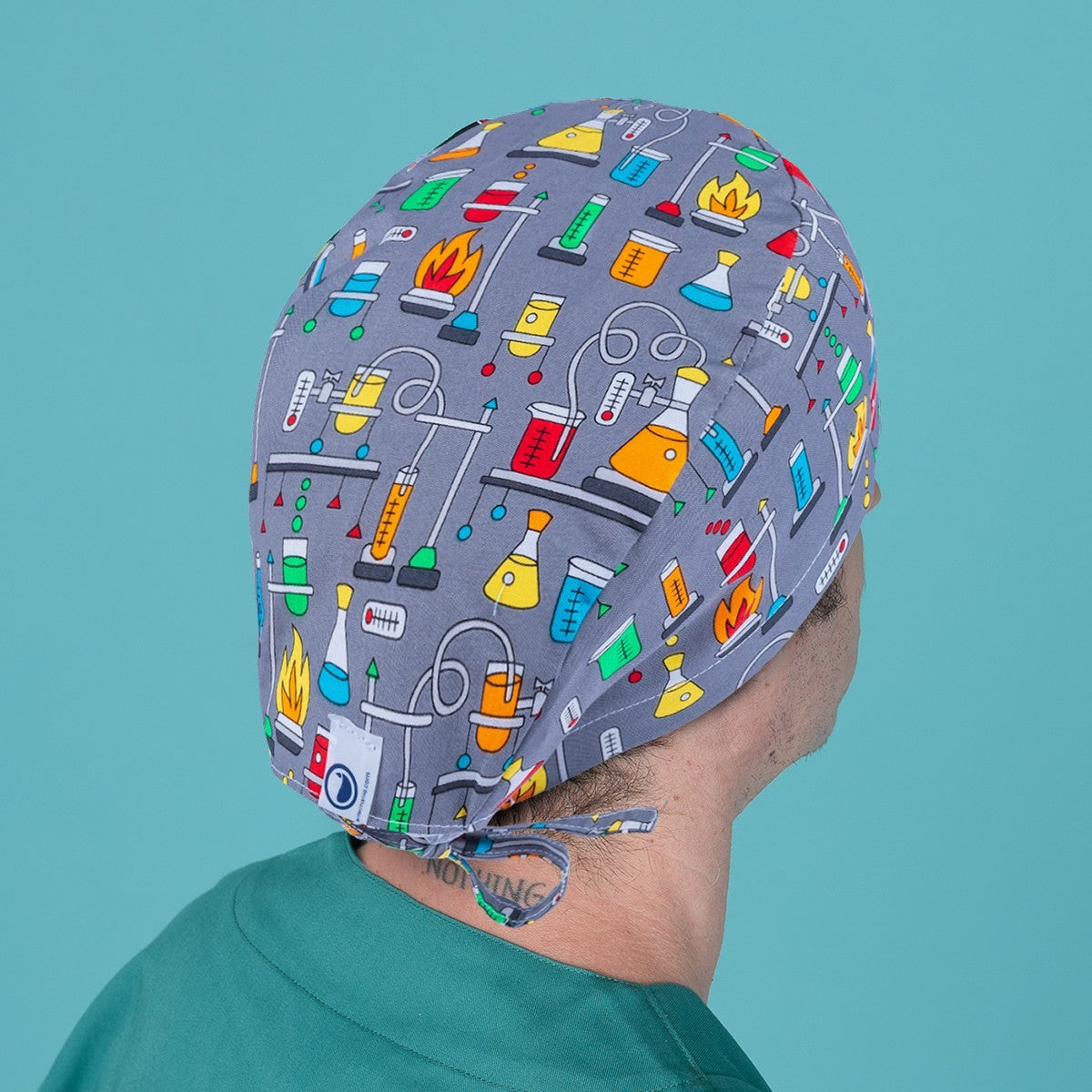 Short Hair Surgical Cap with Adjustable Laces - Laboratory Stuff ...