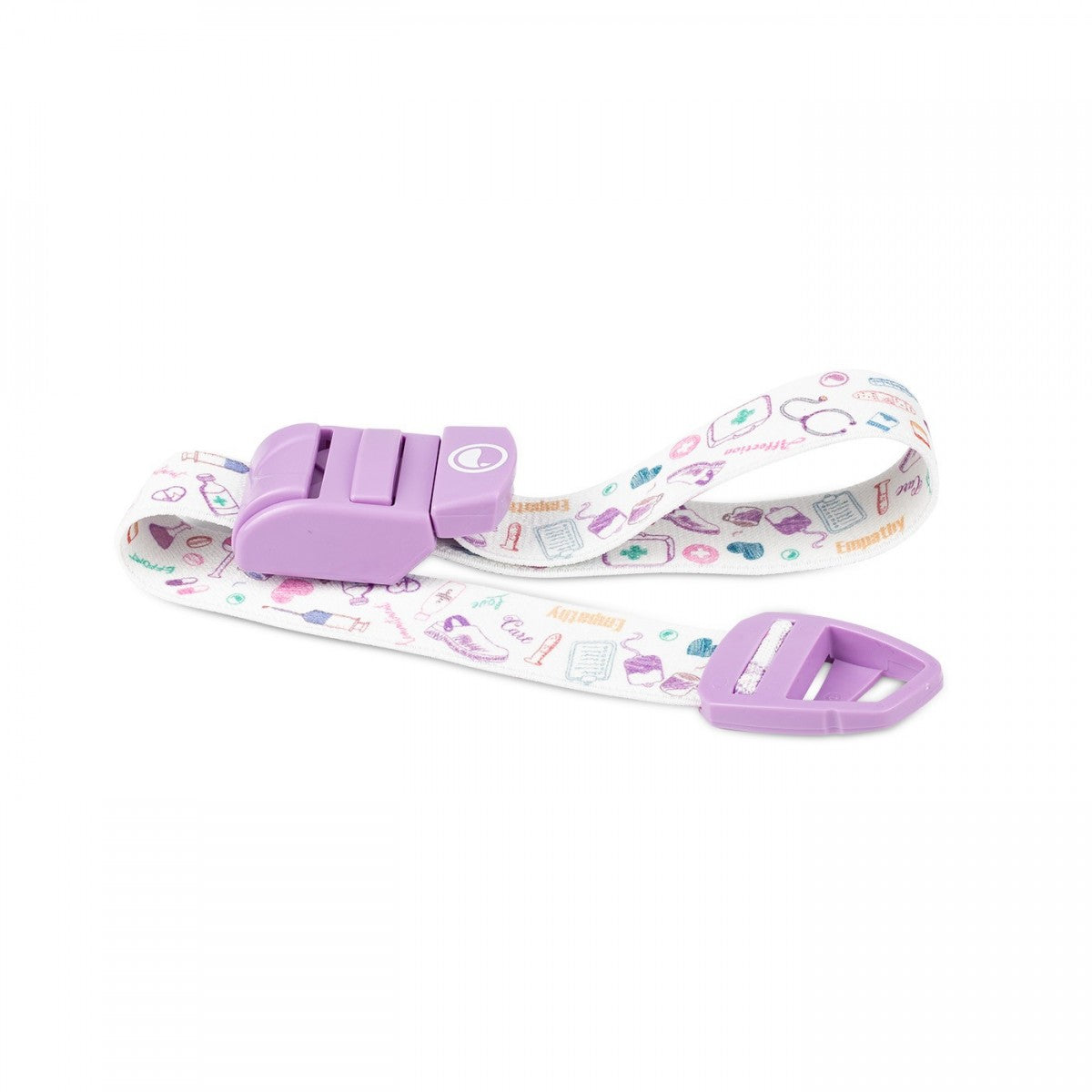 Tourniquet Venous (Vein) Clip Compressor Washable Latex-Free White Pur ...