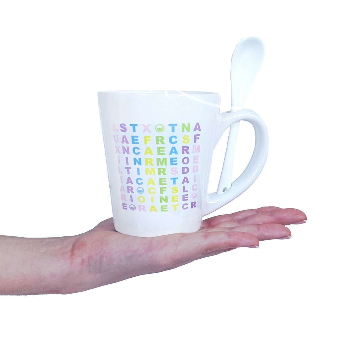 Word Search Cup with Spoon – SUPER B PLUS GROUP LTD®