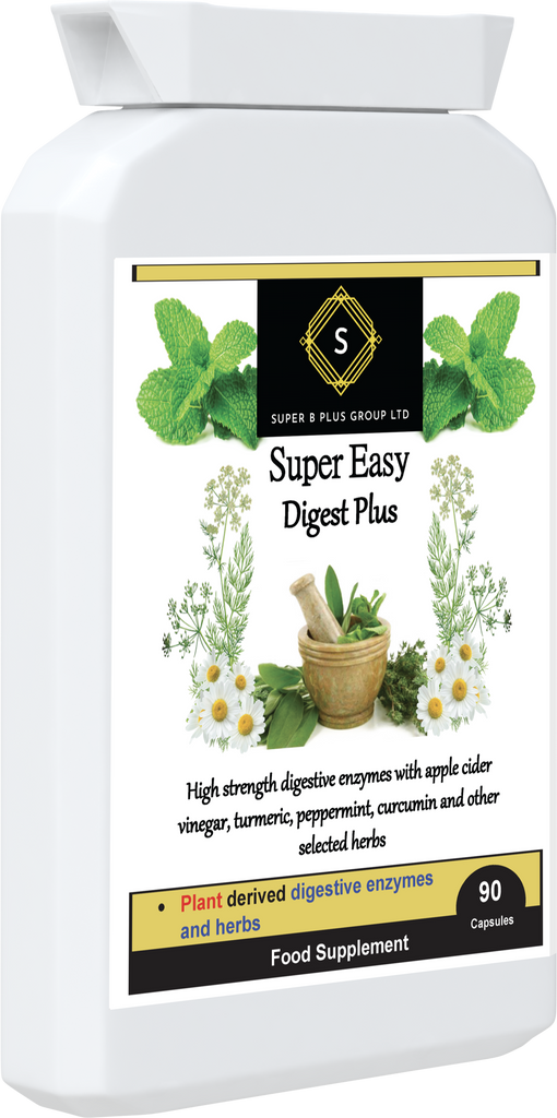 Super Easy Digest Plus Digestive Aid Immunity Vegan Natural Supplement ...