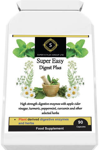 Super Easy Digest Plus Digestive Aid Immunity Vegan Natural Supplement ...