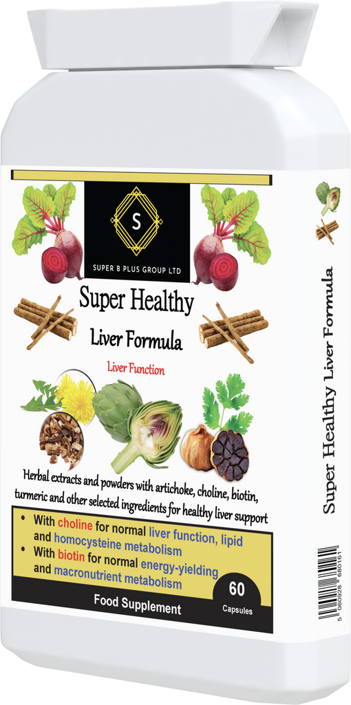 Super Healthy Liver Formula Detox Digestion Cleanse Pills Supplement – Super B Blus Group Ltd
