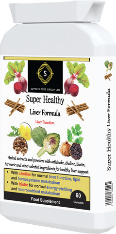 Super Healthy Liver Formula Detox Digestion Cleanse Pills Supplement ...