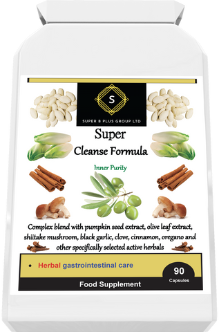 Super Cleanse Formula Herbal Gastrointestinal Care Detox Digestion ...