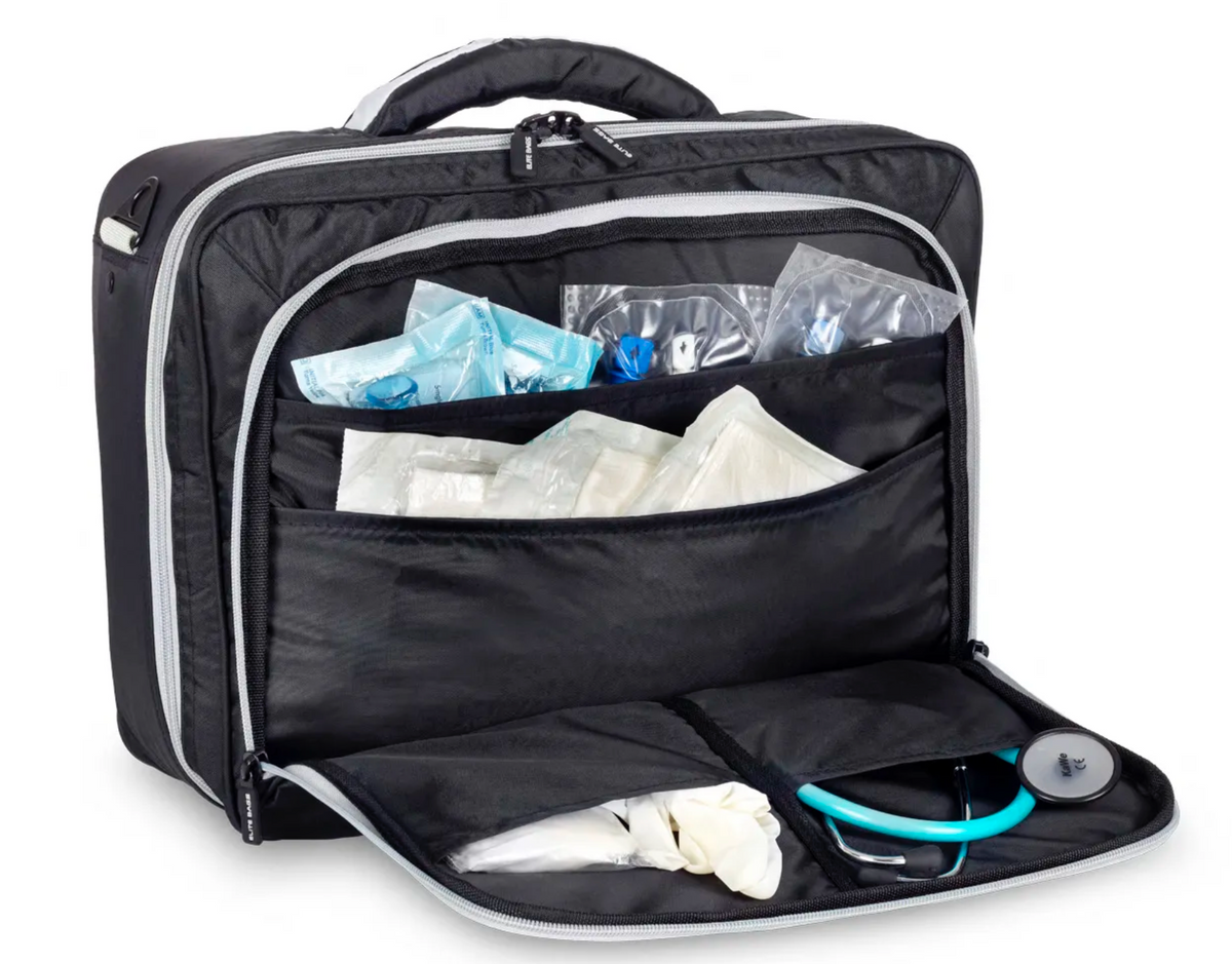 PRACTIS Home Care Bag Black Medical Doctors Bag – SUPER B PLUS GROUP LTD®