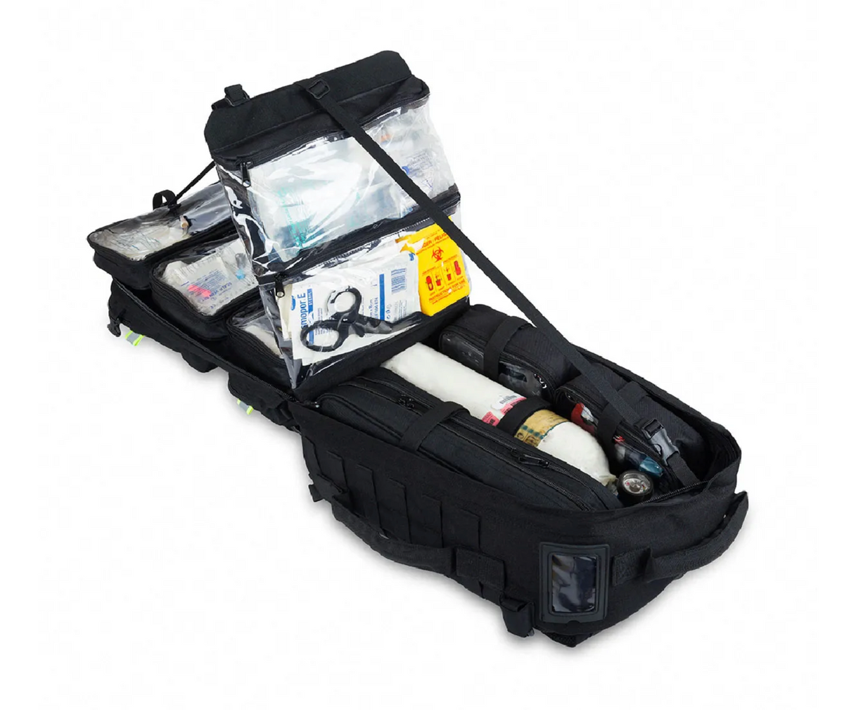 Elite PARAMEDS Rescue Tactical Backpack Medical Emergency Bag Black ...