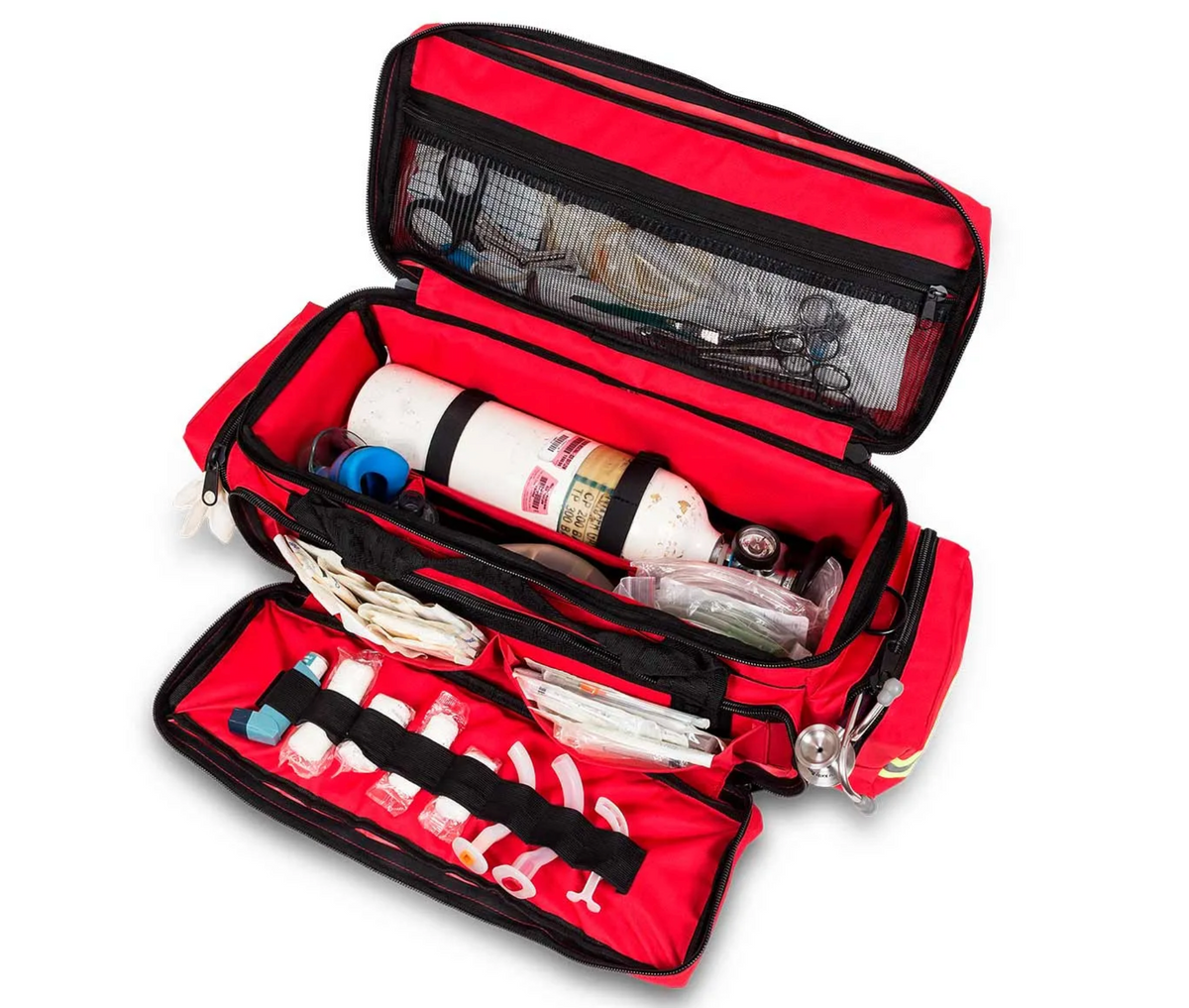 Elite Oxygen Therapy Emergency Bag Red Medical Bag – Super B Blus Group Ltd