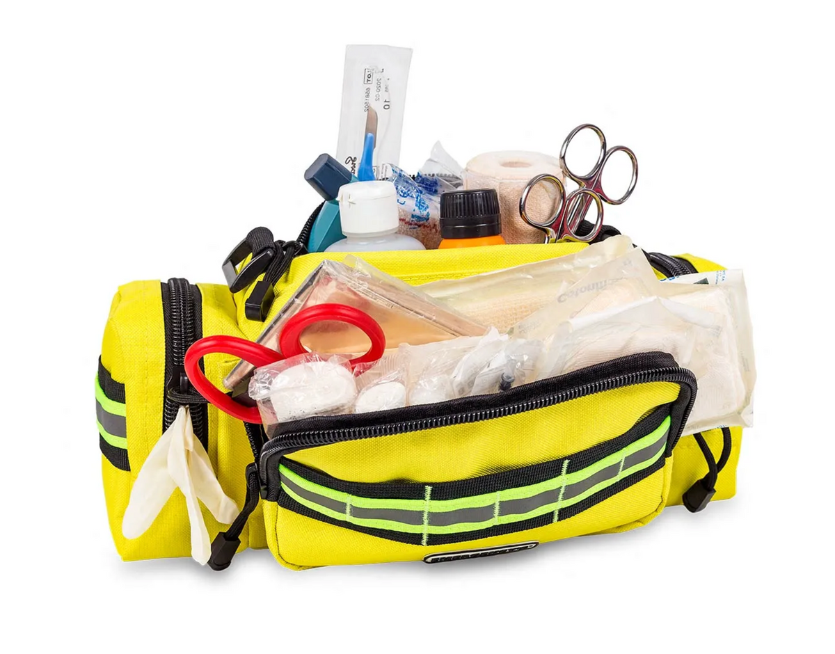 Elite Rescue Waist Bag Yellow Polyester Emergency Bag – SUPER B PLUS ...