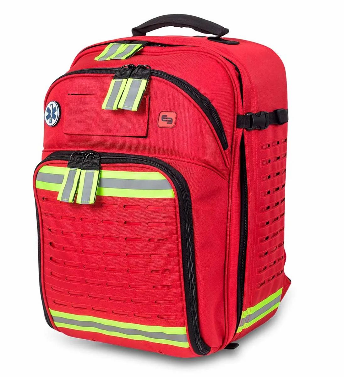 PARAMEDS XL Big-sized Rescue Tactical Backpack Red Medical Emergency B ...