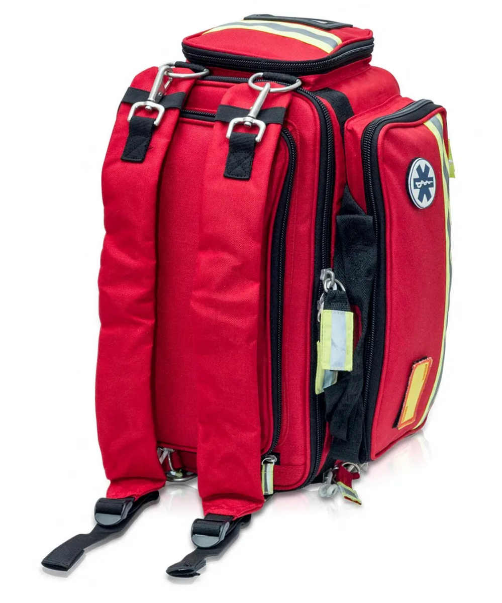 EXTREMES Emergency Basic Life Support Bag Red Medical Bag – SUPER B ...