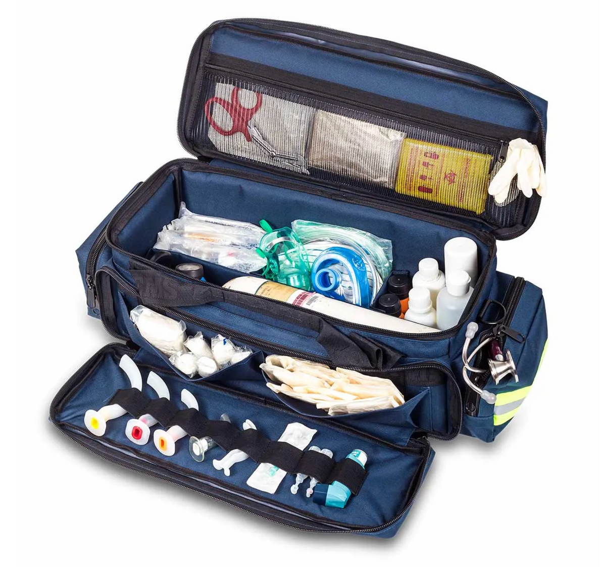 Elite Oxygen Therapy Emergency Bag Blue Medical Bag – Super B Blus ...