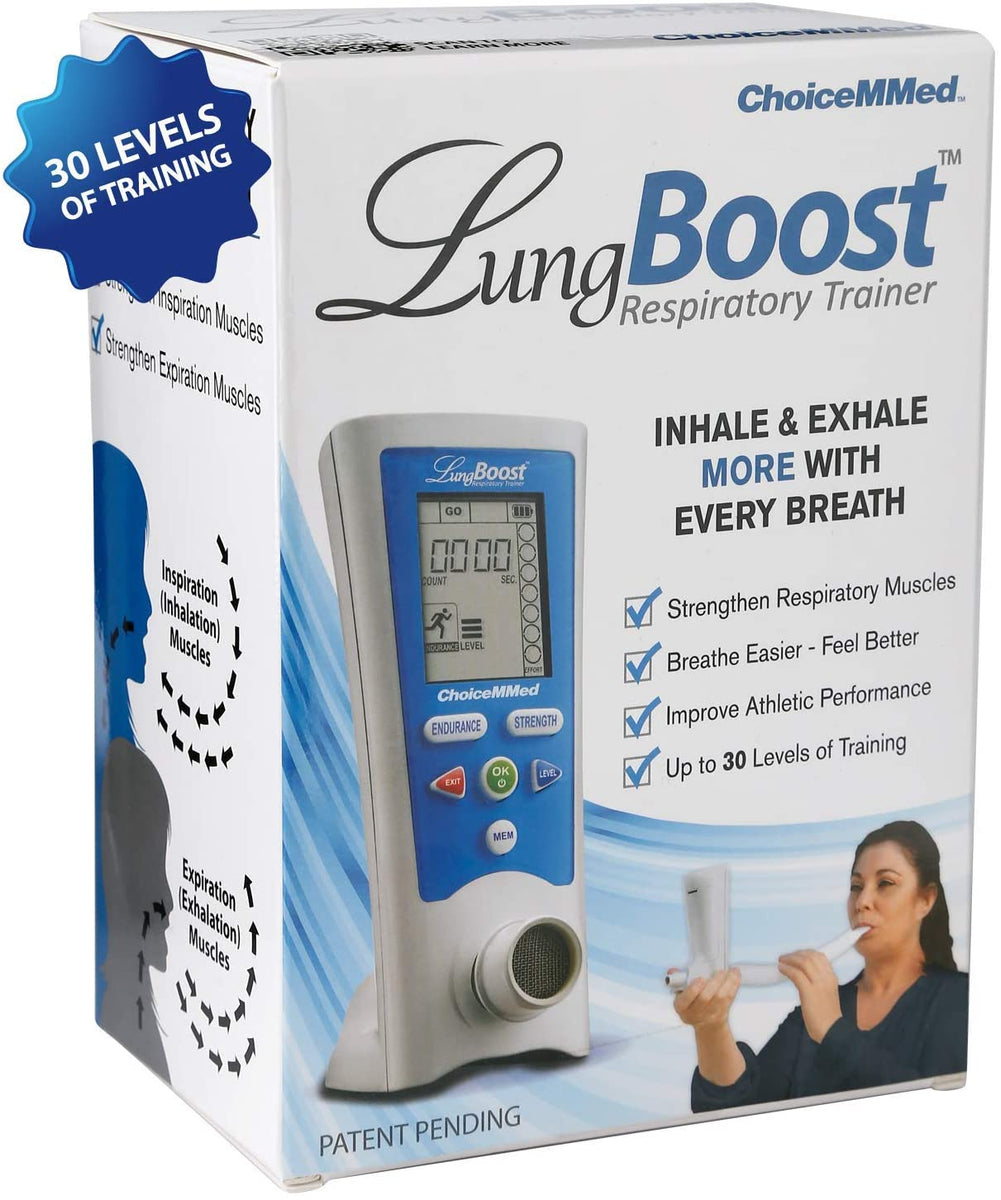 CHOICEMMED MD8000 LungBoost Electronic Smart Lung Exerciser – SUPER B ...
